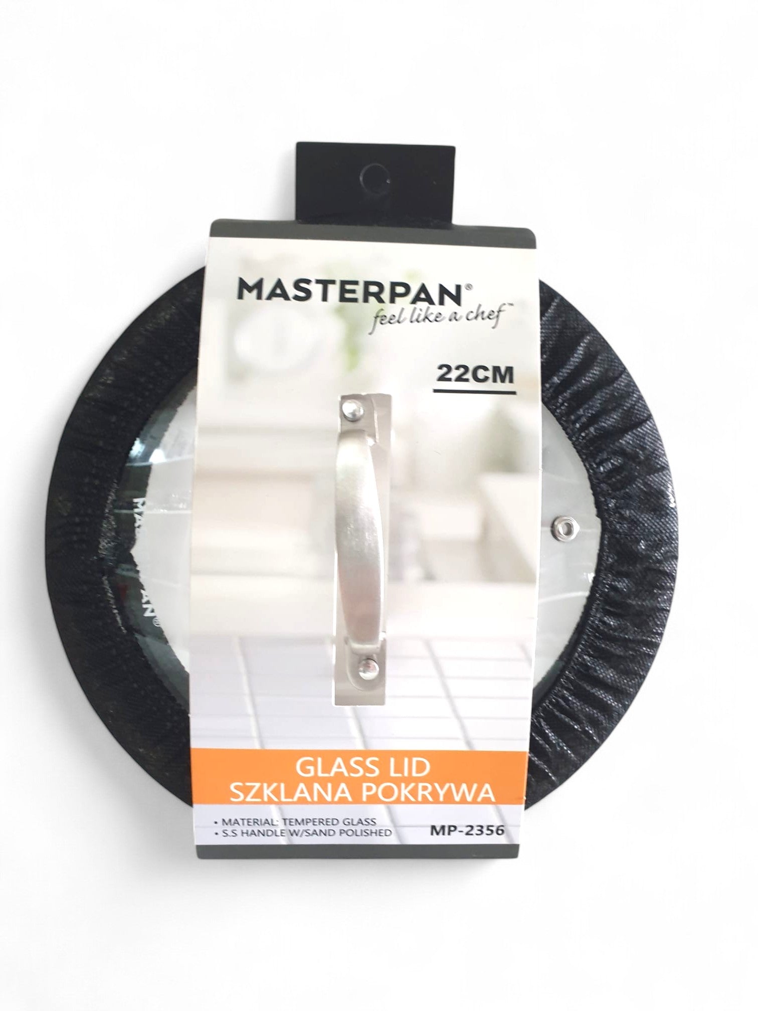 T Type Glass Lid (22cm) - MP-2356 – MASTERPAN - EU