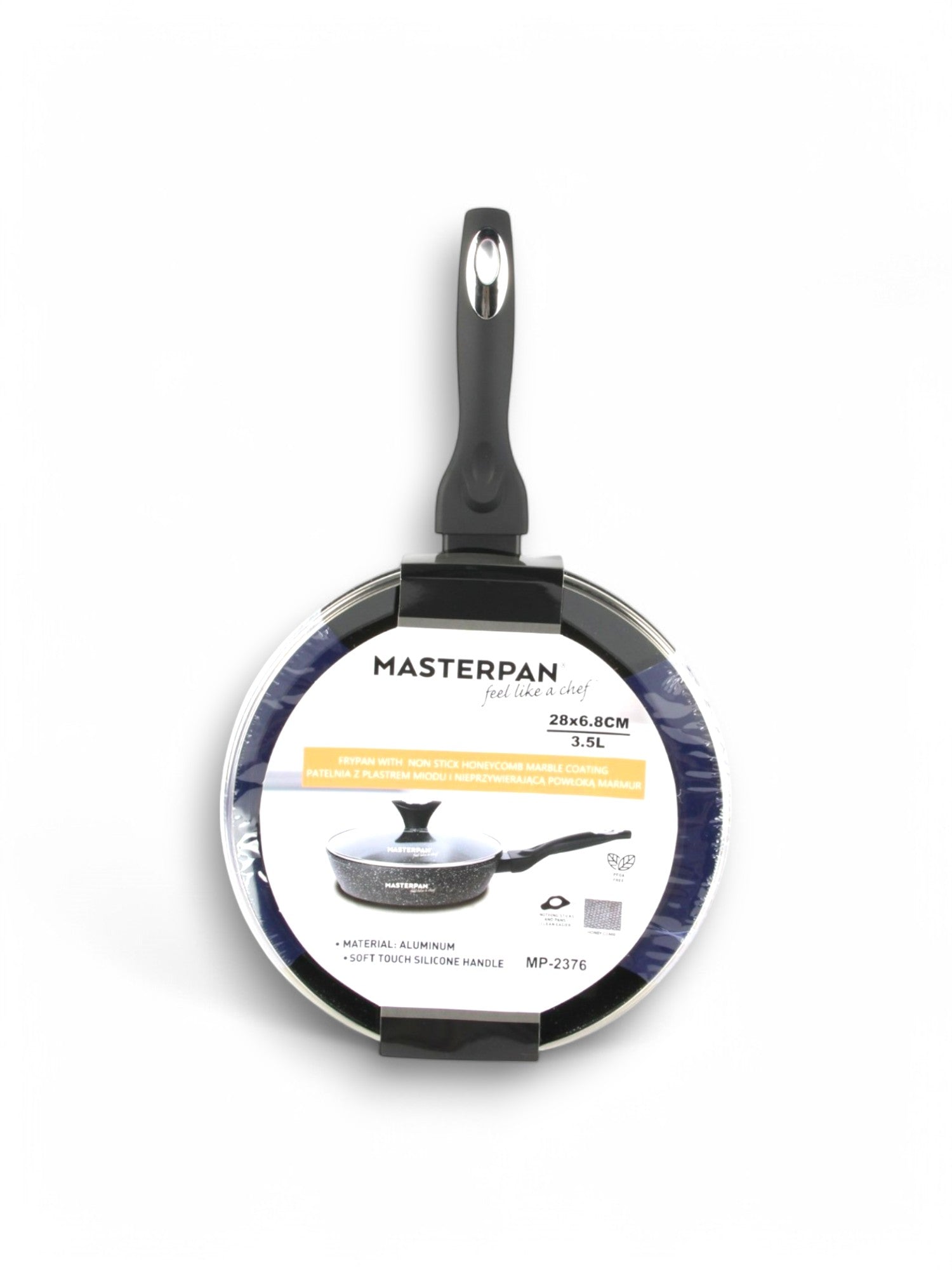 Deep Fry Pan with Lid (28cm) - MP-2376 – MASTERPAN - EU