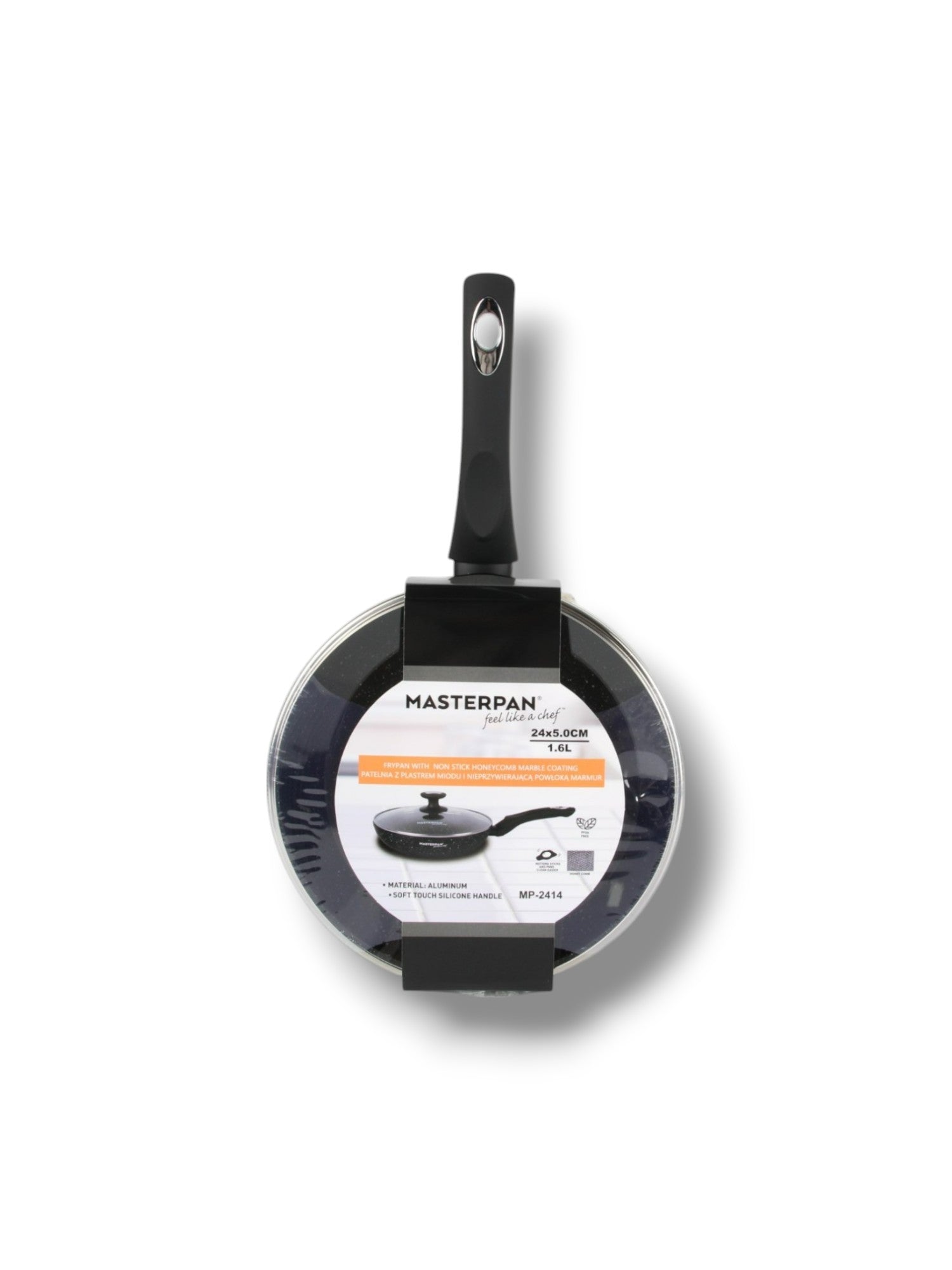 Forged Fry Pan with Lid (24cm) - MP-2414 – MASTERPAN - EU