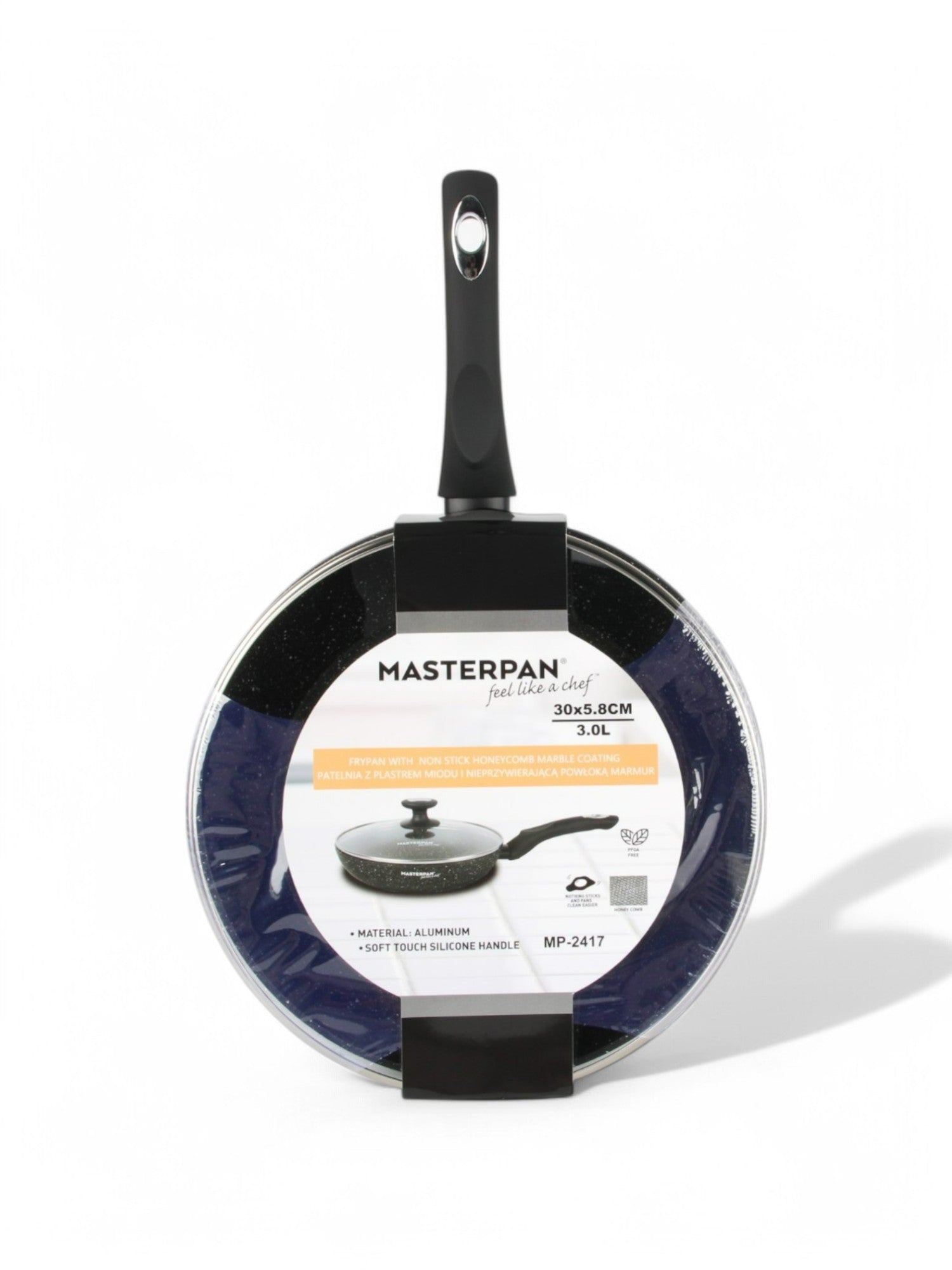 Forged Fry Pan with Lid (30cm) - MP-2417 – MASTERPAN - EU