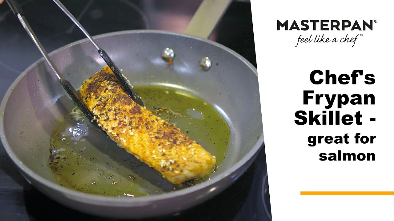 Chef's Frypan Skillet - great for salmon. – MASTERPAN - EU