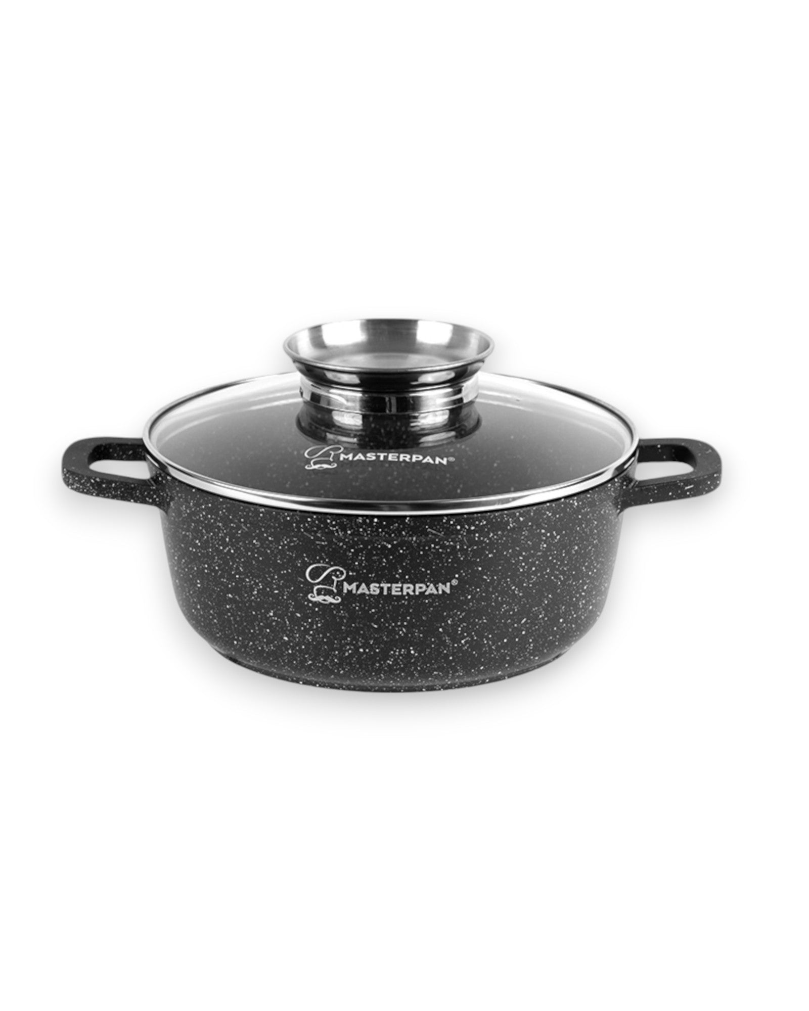 Round Pot Black (26cm) - MP-2116 – MASTERPAN - EU