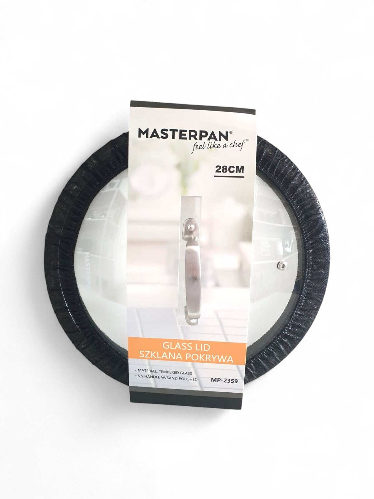 T Type Glass Lid (28cm) - MP-2359 – MASTERPAN - EU