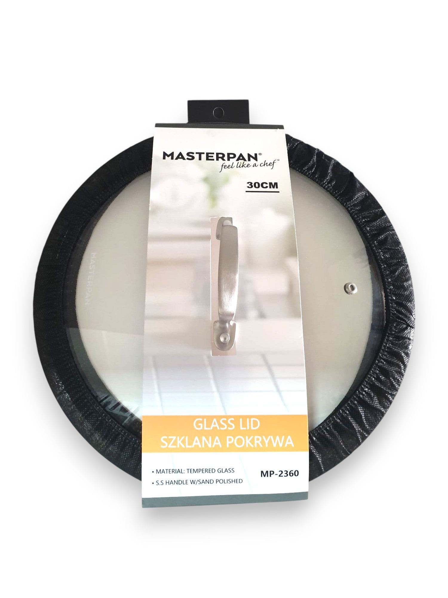 T Type Glass Lid (30cm) - MP-2360 – MASTERPAN - EU