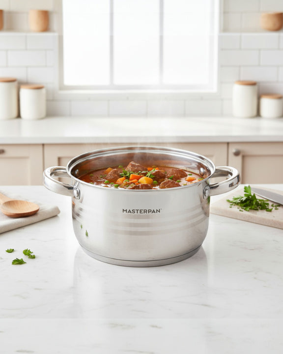 Stainless Steel Cookware Set 6pcs - MP-5004 – MASTERPAN - EU