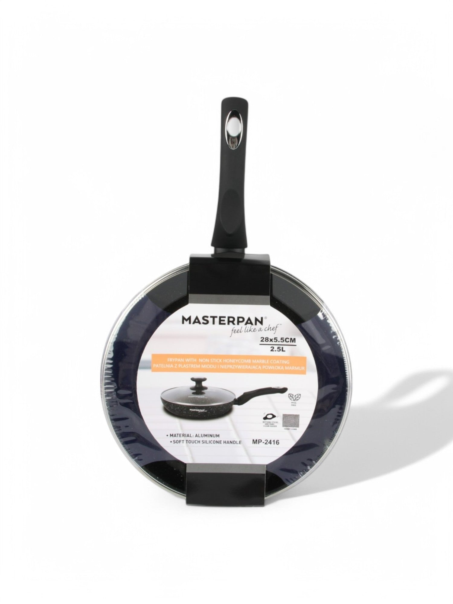 Forged Fry Pan with Lid (28cm) - MP-2416 – MASTERPAN - EU