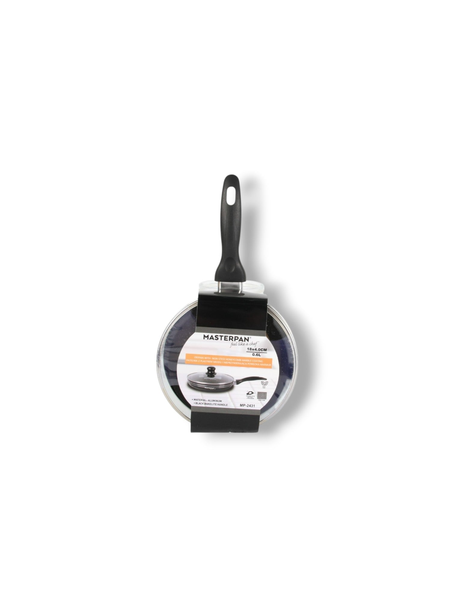 Pressed Fry Pan with Lid (18cm) - MP-2431 – MASTERPAN - EU