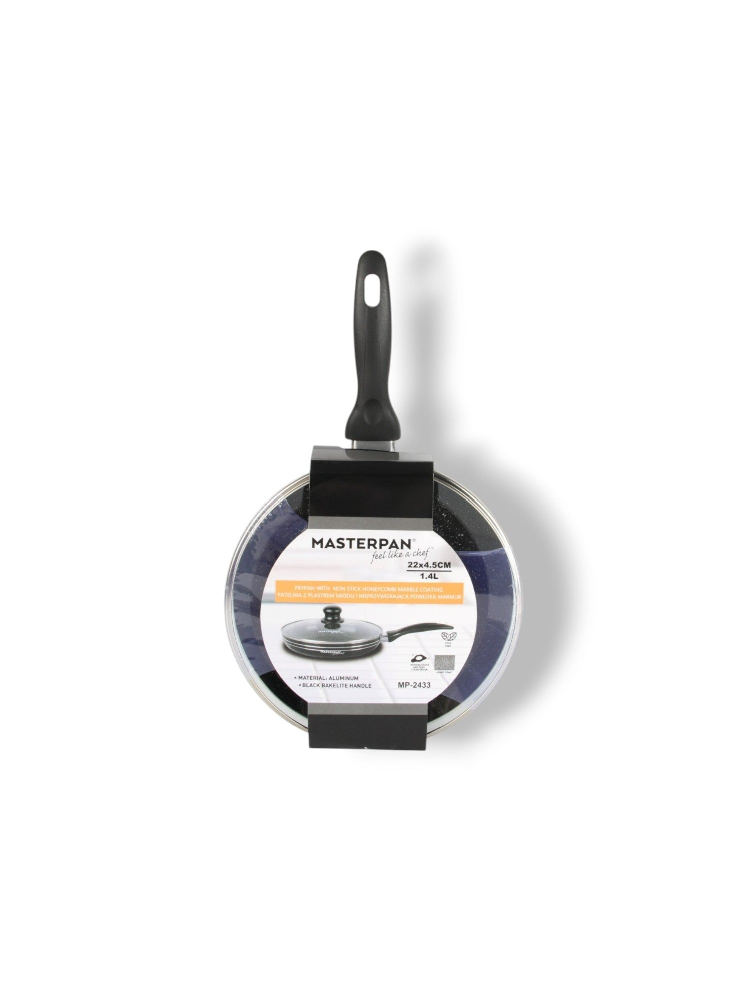 Pressed Fry Pan with Lid (22cm) - MP-2433 – MASTERPAN - EU